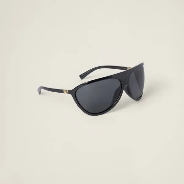 Buy Miu Miu Enigme Sunglasses - Slate Gray Lenses At 20% Off